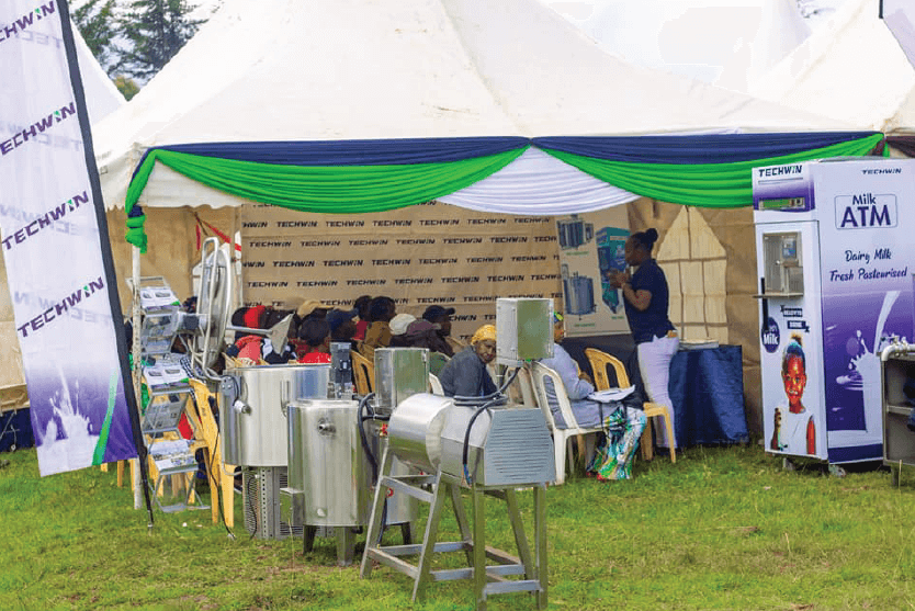 Miharati Area Dairy Farmers Expo and Training by Techwin